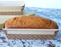 China Microwave Oven Paper Baking Loaf Pan Disposable Mold Rectangular for sale