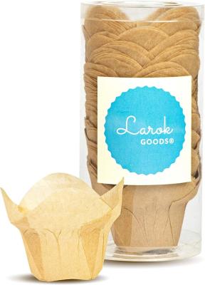 Cina Imballaggio per alimenti dell'involucro di Lotus Paper Baking Cup Cupcake in vendita