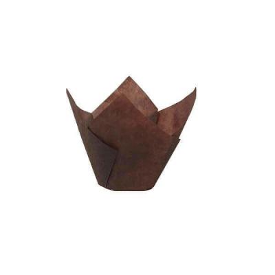 Cina Mini 30mm involucro di Tulip Paper Baking Cups Muffin della fodera regolare bianco in vendita