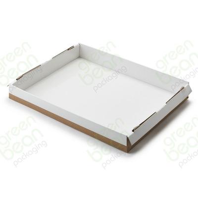 Cina Contenitore bollente di carta ondulato di torta del forno di Kraft della scatola da pasticceria di Kraft in vendita