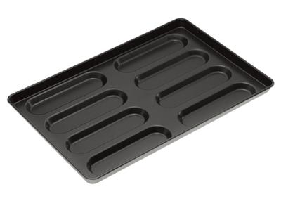 China 10 vormen Verglaasd het Bakken Gealuminiseerd Dienblad/van de het Beëindigenitaliaanse sandwich van Alusteel Botte het Broodjespan Te koop