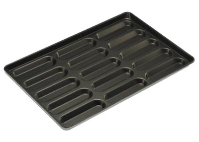 China 10 vormen Verglaasd het Bakken Gealuminiseerd Dienblad/van de het Beëindigenitaliaanse sandwich van Alusteel Botte het Broodjespan Te koop