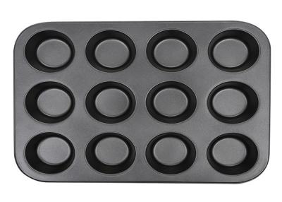 China De Stok die van het het Bakseldienblad van het Koolstofstaalkoekje niet de Pancupcake-Pan van de Vormmuffin bakken Te koop