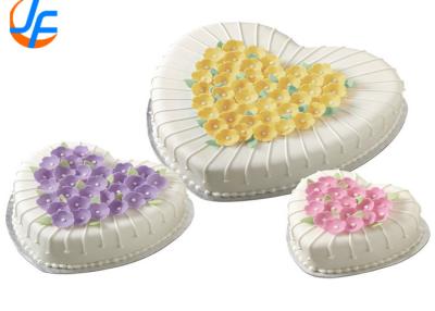 Cina il decoratore della muffa del dolce di alloey un cuore di 4 pezzi ha modellato la pentola preferita insieme dello stampo per dolci in vendita