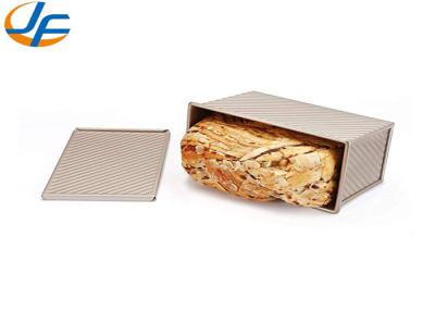 Cina Pentola scanalata in pentola antiaderante della pagnotta del pane del pullman con la dimensione su misura coperchio in vendita