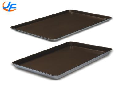 China Commercieel Hoogtepunt - rangschik de Pan van het Aluminiumblad/vlak het Bakken het Pandienblad van het Microgolfbaksel Te koop