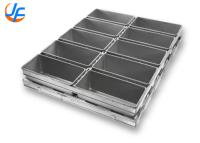 China RK Bakeware China-Chicago Metallic 5 Straps Open Top Pullman Loaf Bread Pan for sale
