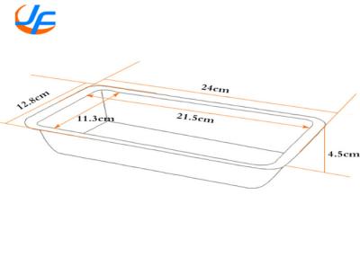 China Commerciële Pullman-Broodpan, De Pan van het het Broodbaksel van de Koolstofstaaltoost voor Bakeware Te koop