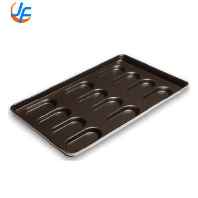 China De Verglaasde Hotdog Pan For Wholesale Bakeries van RK Bakeware China-Slicone Te koop