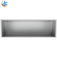 China RK Bakeware China-340g Aluminumized Bread Pan/ Pullman Loaf Pan / Bread Toast Tin for sale