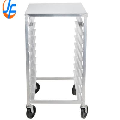 Cina Strato della cima di RK Bakeware China-6 Pan End Load Undercounter Work/panino Pan Rack con i canali laterali in vendita