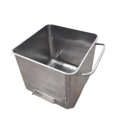 Cina Strato Metal-200L di JF che frantuma il recipiente del carrello di lavorazione della carne di acciaio inossidabile in vendita