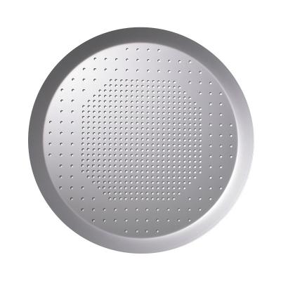 Cina RK Bakeware China-Hard Coat Anodized Perforated Thin Crust Pizza Pan for Pizza hut in vendita