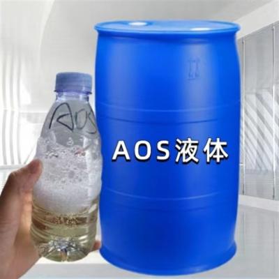 China Biodegradable Sodium C14-16 Olefin Sulfonate (AOS) with High Foaming Ability and Hard Water Effectiveness for sale