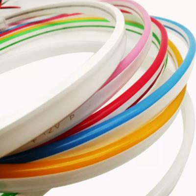 China 6 X 12mm Flexible Waterproof LED Strip Lights Outdoor 12V With Neon Light for sale