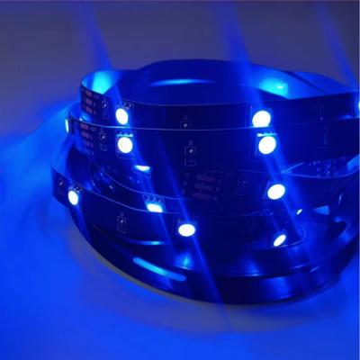 China PCB 5MM Flexibel LED-strooklicht 1Meter Scheerafstand 7,2W/M Te koop