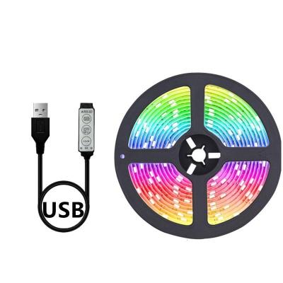 China 1m Strip Light Set 3 sleutels 5V RGB SMD 5050 LED IP65 Te koop