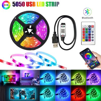 China 5V RGB SMD 5050 LED Strip Light Set 5Meter/roll IP65 Lighting and Circuitry Design for sale