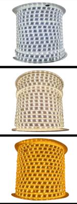 China 85 Ra Luz de banda LED longitud personalizada 50m/100m Rollos con cuerdas de luz de conector de cobre en venta