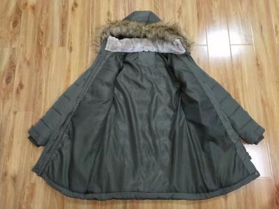 Cina Donne imbottite lunghe cinesi del rivestimento del poliestere di nylon del rivestimento riempite cotone in vendita