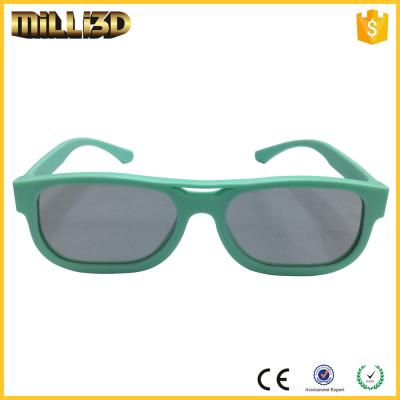 China reald cinema circular polarized 3d glasses for cinema beautiful frame for sale