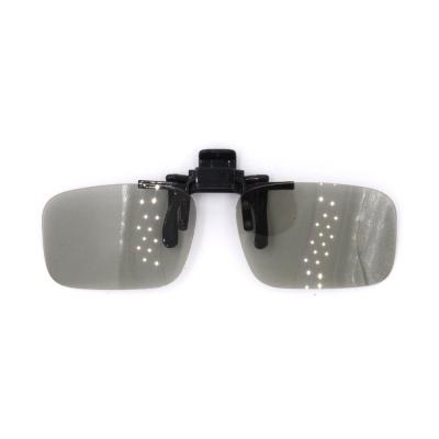 China new style passive polarized 3d glasses clip on style for movies for sale