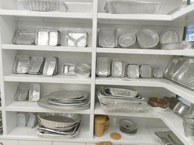 中国 冷間圧延アルミニウム箔食品容器 500mm 直径 販売のため