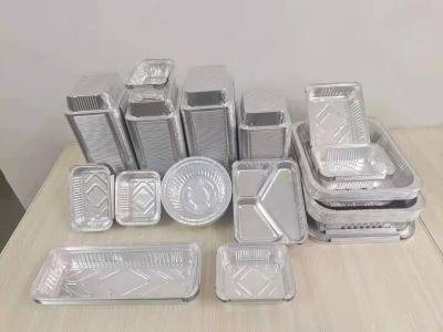 China Heavy Duty Disposable Aluminum Foil Container Oven Safe Tray Designed for Baking Roasting and Food Transport Applications for sale