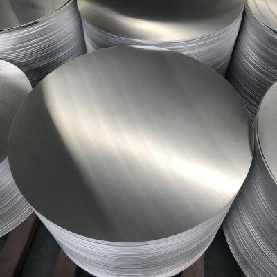 China Rust-Resistant Silvery Aluminum Circles 1080/1100 Alloy with 0.3-6.0mm Thickness for Decor Fixtures for sale