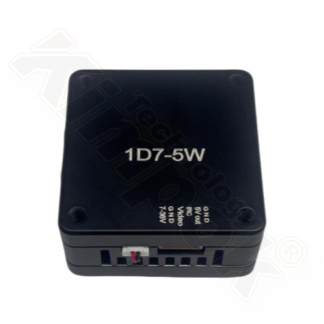 5W 1.7GHz Wireless Video Transmitter installed on drone