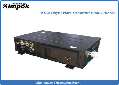 China 5.8 Ghz HD 10-20W COFDM Transmitter , Low Latency Wireless Transmission System for sale
