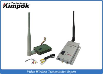 China FPV Video Transmitter 1.2Ghz 8CHs / CCTV Video Transmitter and Receiver for sale