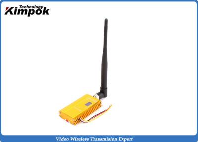 China 1.5w Wireless Video Audio Transmitter FPV Transmitter And Receiver Kit With 0.910 Ghz for sale