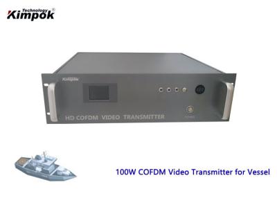 Китай 40 Вт HD COFDM видеопередатчик Видео + передача данных для военной мобильной связи большой дальности продается
