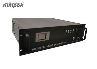 China High Power HD Wireless Digital Video Transmitter with AES Encryption for Military Vehicle for sale