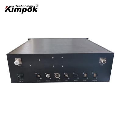 中国 高功率COFDM 2K QPSK モジュレーション 無線ビデオ送信機と受信機 販売のため