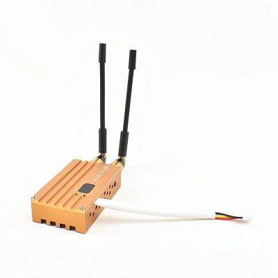 China 40km LOS UAV FPV Mini 1.2Ghz 8W Wireless Video Transmitter With 8 Channels for sale