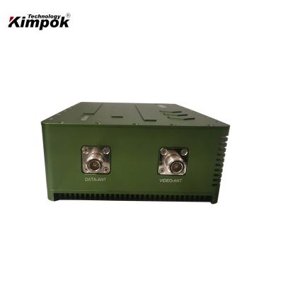Chine Puissant émetteur vidéo sans fil NLOS à longue portée avec données RS232 pour UAV / transmission de véhicule FEC 1/2 2/3 3/4 7/8 à vendre