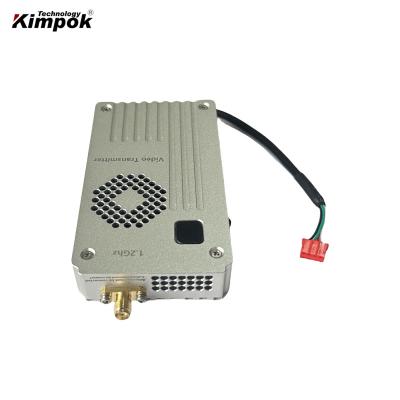 China Voltage DC 12V Private Mold Yes 1.2Ghz 8W VTX FPV Wireless Video Transmitter 1.3Ghz Long Range Drone Video Emitter and Receiver for sale