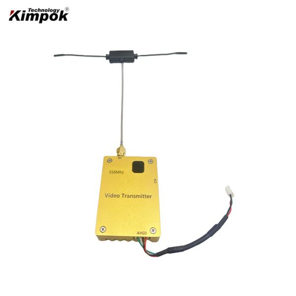 Quality 12V DC Wireless Video Transmission 550Mhz 8 Channels Long Range Video Transmitte for sale