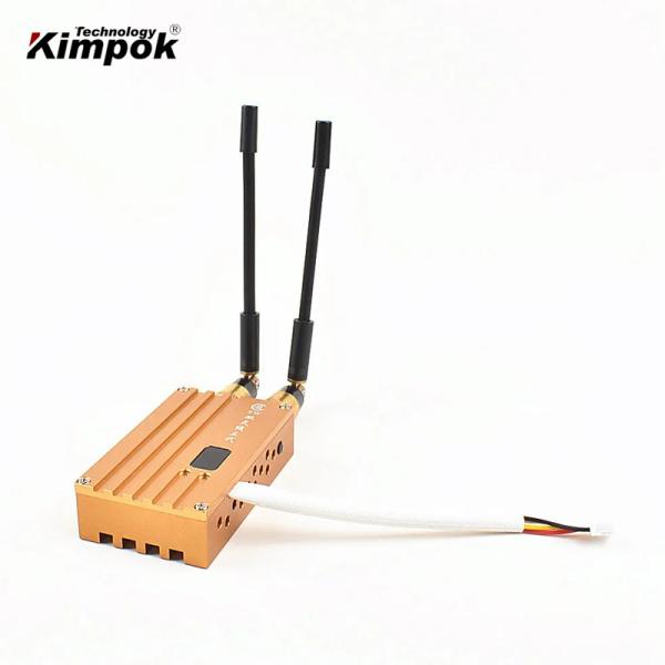 Quality High Power 8W 1.2Ghz 6 Channel Drones Video Transmitter and Receiver for Long for sale