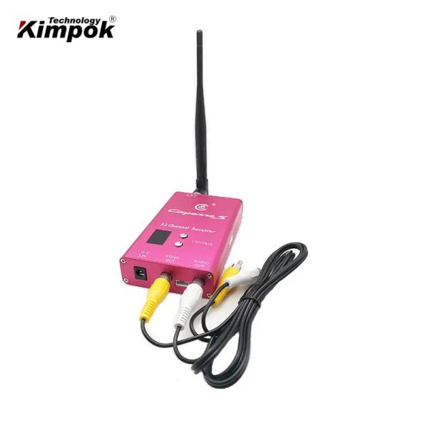 Quality High Power 8W 1.2Ghz 6 Channel Drones Video Transmitter and Receiver for Long for sale
