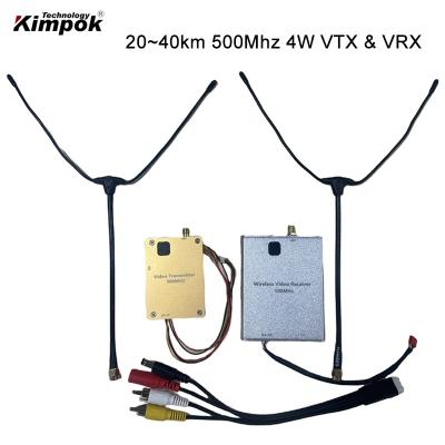 China 4W 300Mhz Wireless Video Transmitter Receiver 8 Channels Long Range for sale