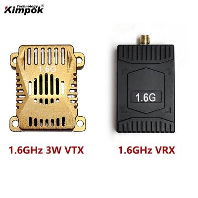 China 1.6G 1.7G 1.8g FPV VTX 3W Drone Video Transmitter Receiver met IRC-Trump Te koop
