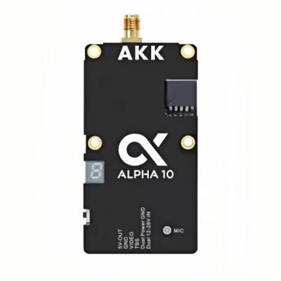 China AKK Alpha 10 10W Drone VTX 4.9G 5.8GHz 80ch 10W FPV Video zender Te koop