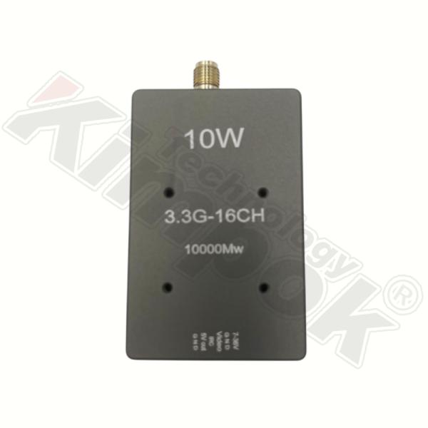 Quality 10W High Power 3.3G VTX UAV Video Transmitter 3.3Ghz FPV VTX Support IRC Tramp for sale
