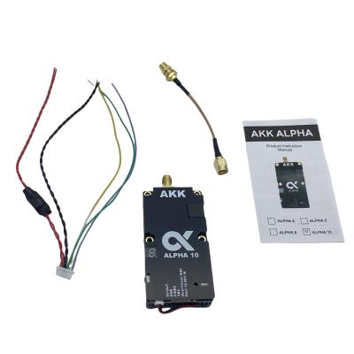 China 4.9G 5.8GHz FPV VTX 10W AKK Alpha 10 80CH 10 Watt Drone Video Transmitter TBS for sale