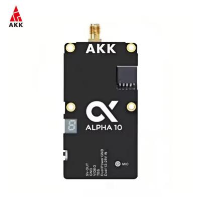 China 4.9G 5.8GHz FPV VTX 10W AKK Alpha 10 80CH 10 Watt Drone Video Transmitter TBS for sale