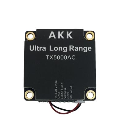 AKK TX5000AC 5W FPV VTX 5.8G 5000mW ドローンビデオトランスミッター 4.9G-6G 96CH