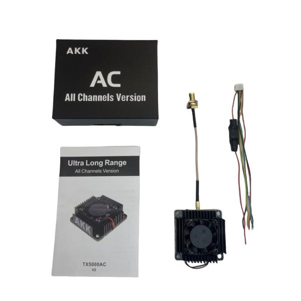 Quality AKK 5W VTX 5.8G Ultra Long Range Drone Video Transmitter Support Smart Audio for for sale